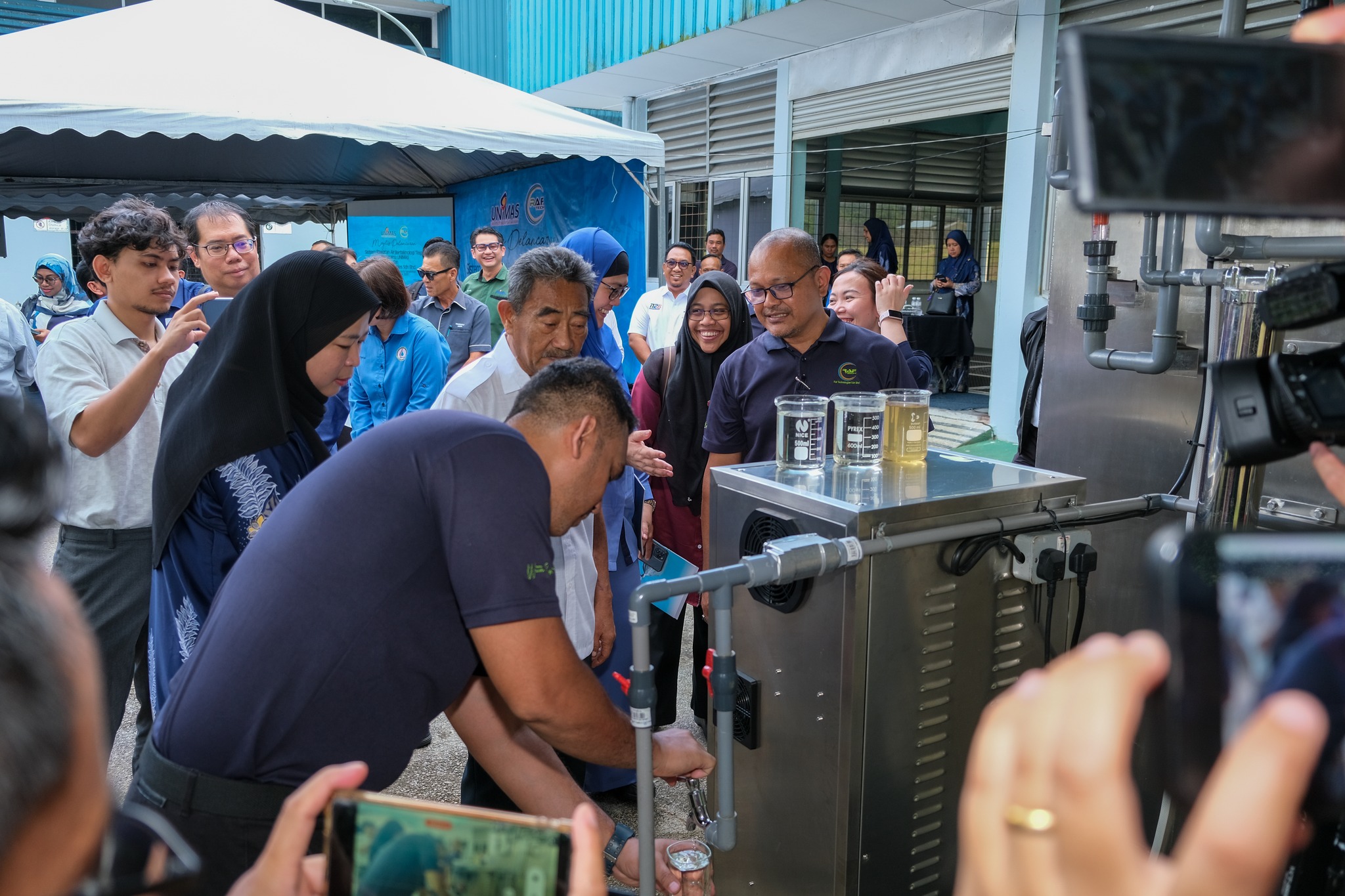 Launching Ceremony of the High-Tech Water Treatment System ...