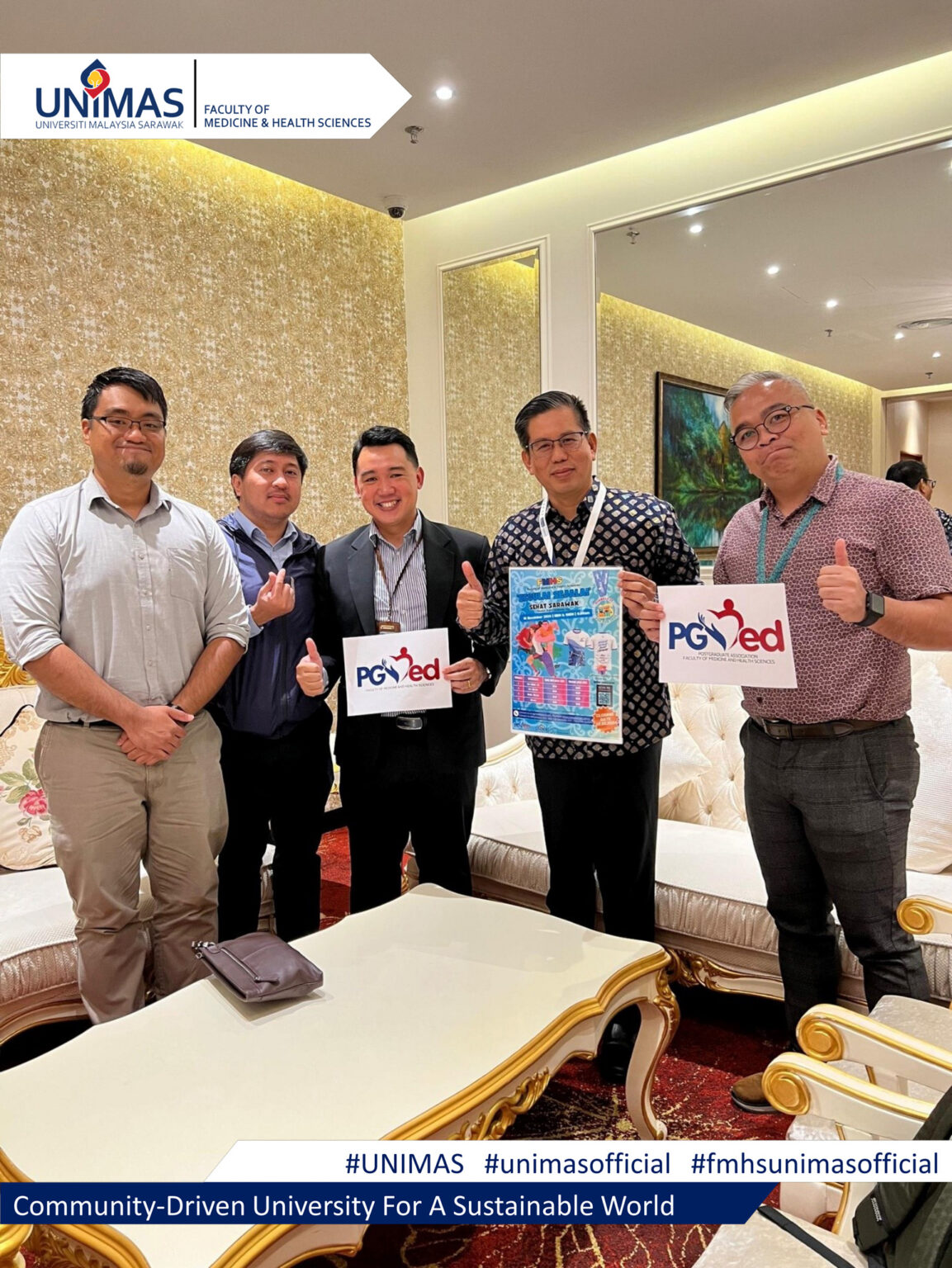 Segulai Sejalai Sehat Sarawak Fun Run by UNIMAS Set to Combat Unhealthy ...