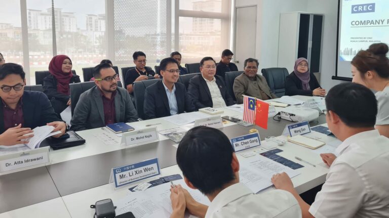 UNIMAS Delegation Visits China Railway Engineering Corporation (CREC ...